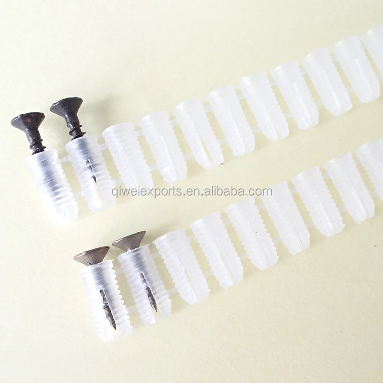 PVC Roll Plugs 05mm: Plastic Screw Rubber Plugs 34001