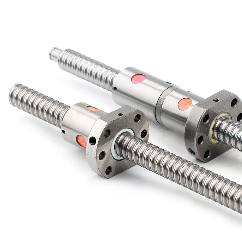 C7 Grade Rolling Ball Screw End Machining - Single & Double Nut