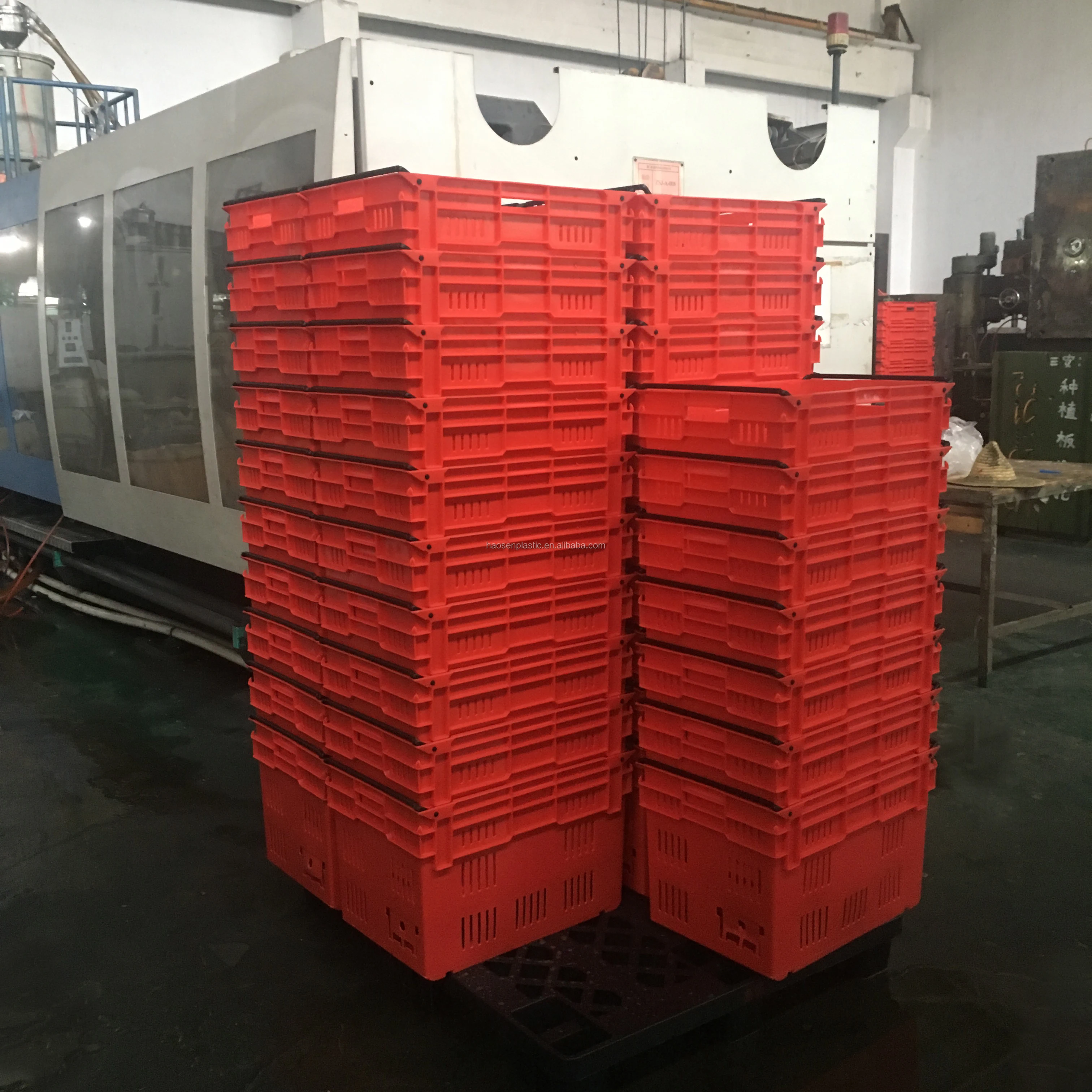 Factory Plastic Stackable Crate Fruit Plastic Crate Sale - Buy Fruit ...
