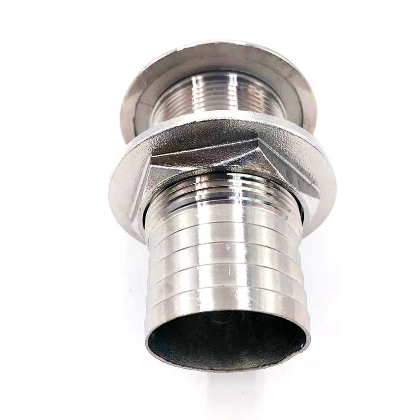 Stainless Steel Marine Boat Thru-hull Fitting With Hose Connection ...