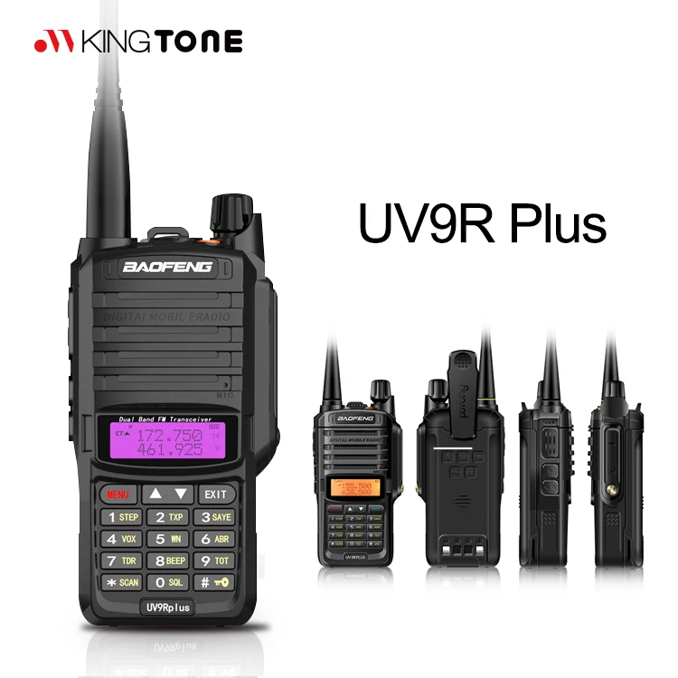Baofeng UV9R Plus Waterproof Walkie Talkie - 128 Channels