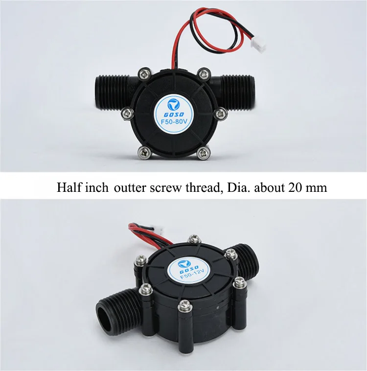 5/12/80V Micro Hydroelectric Water Turbine Generator for Kids & STEM ...
