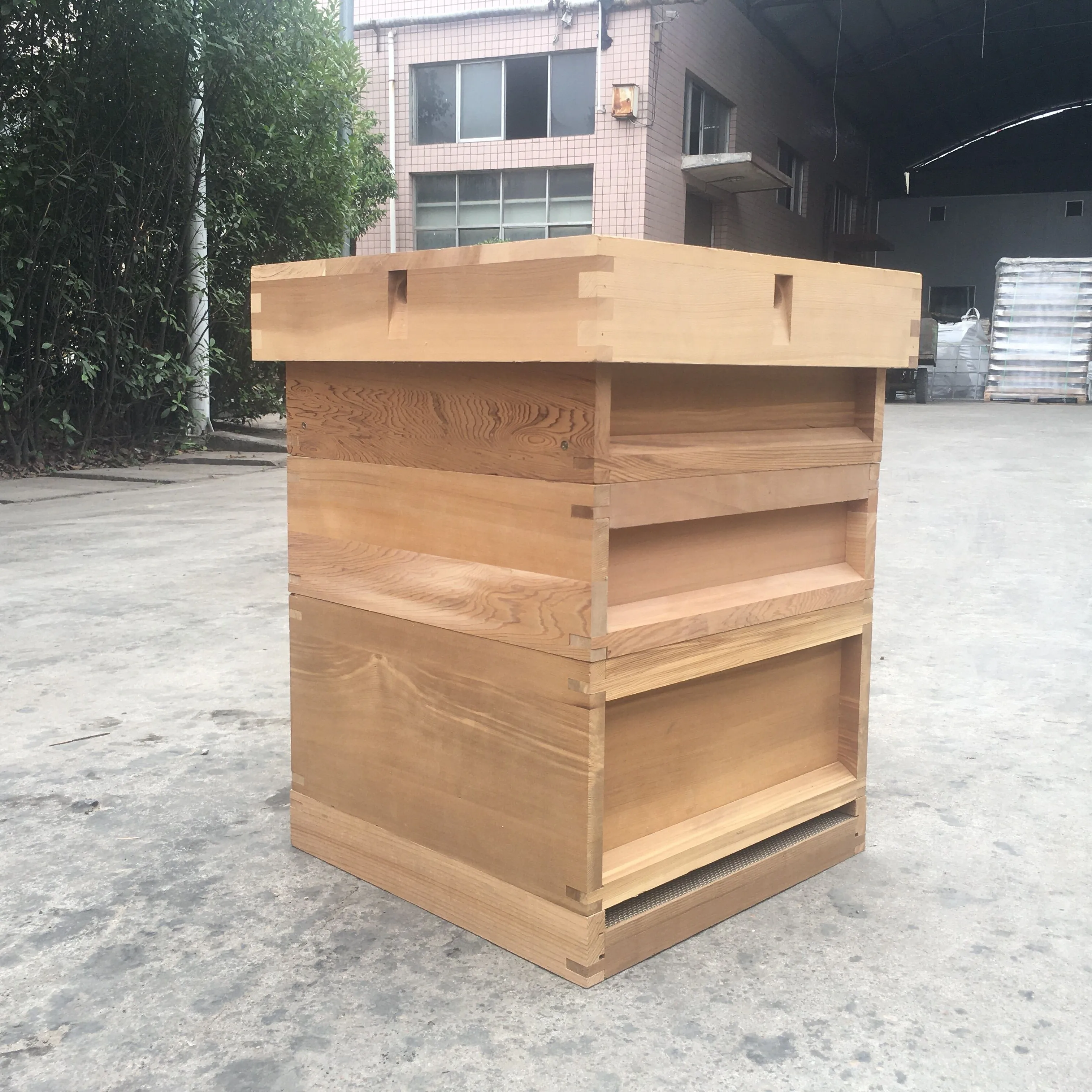 High Quality British National Beehive - 3 Layer Beekeeping Equipment