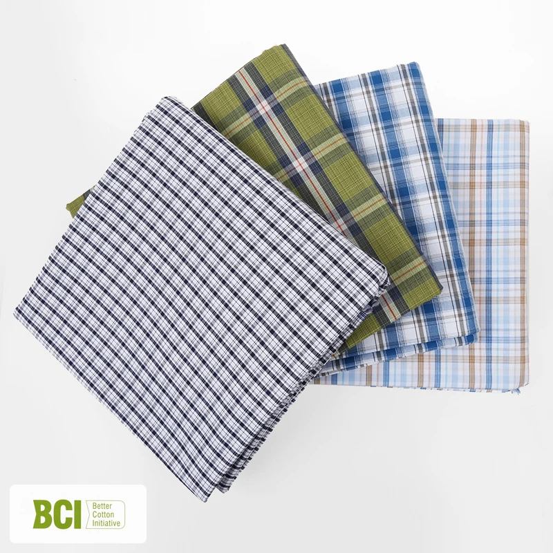 Shop Best Hot Sale BCI Recycled Cotton Fabric for Shirt