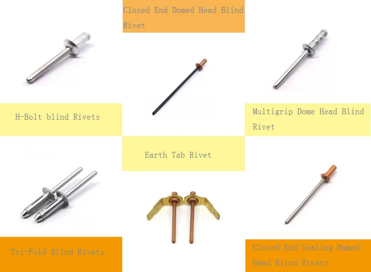 Briv 1821 Round Head Low Carbon Steel Speed Rivet Blind Rivet - Buy ...