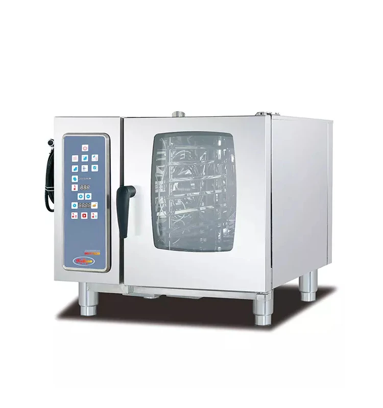 Professional 10-tray Electric Steam Combination Combi Steamer Oven ...