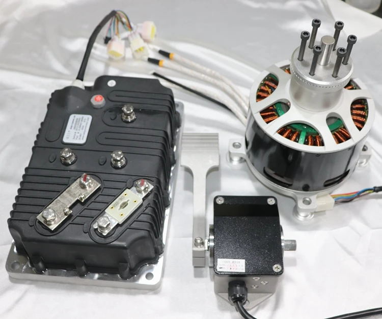 40KW 75nm DC Outrunner Bldc Motor with Sinusoidal Controller