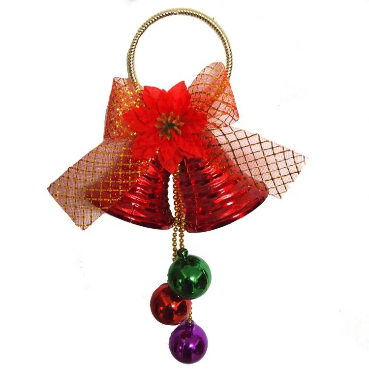 Artificial Christmas Ring Bells - Perfect for Tree & Door