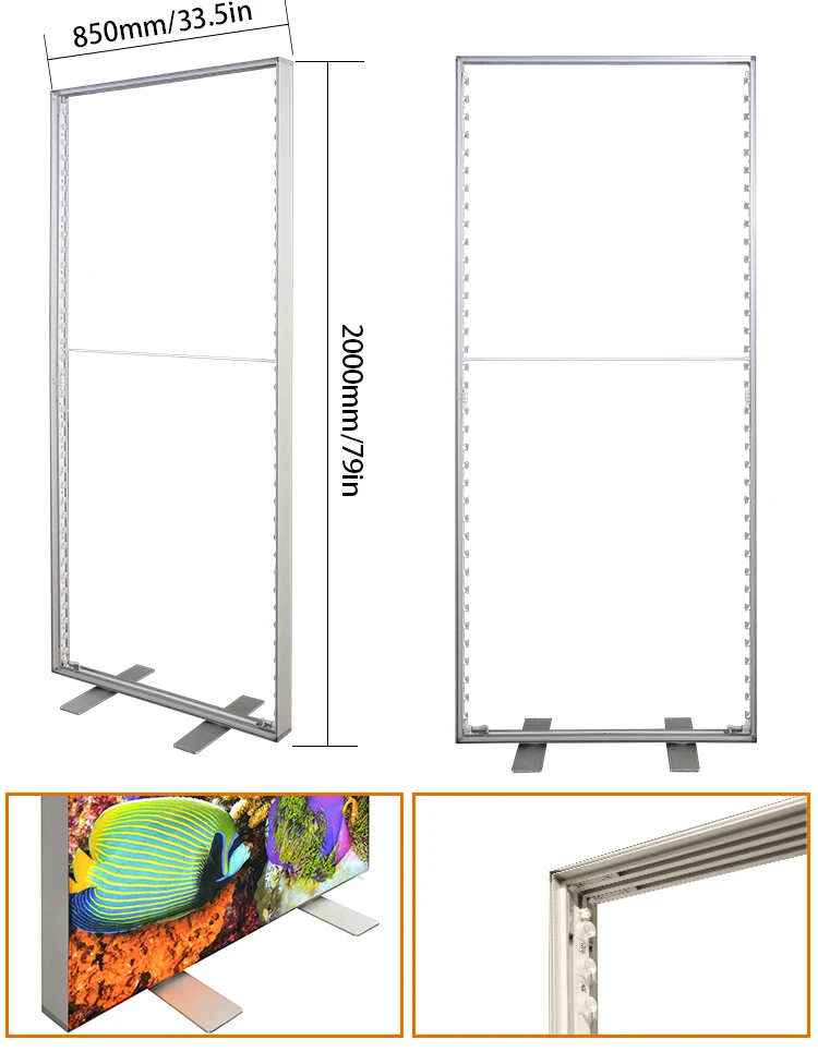 High Quality Signage Outdoor Seg Light Box Aluminum Profile Advertising ...