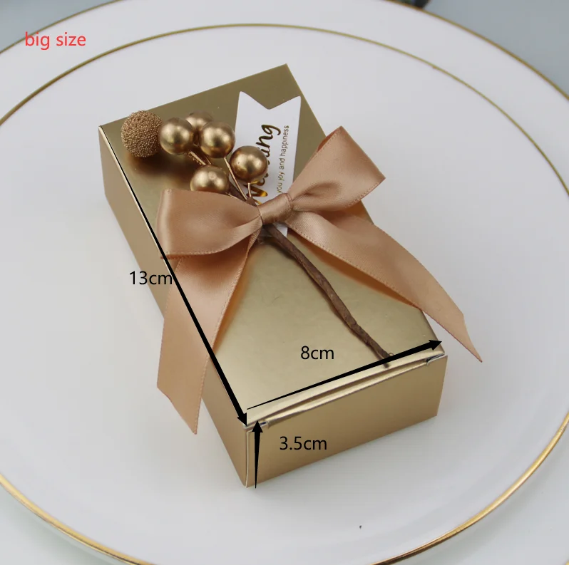 Luxury Gold Candy Box - Perfect for Wedding Party Favors