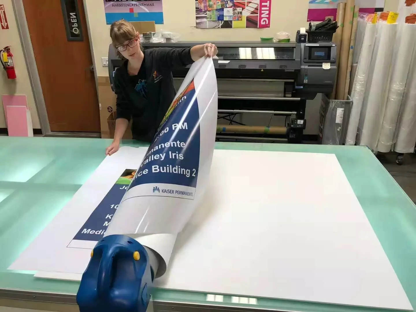 Fy1530 Multifunctional Large Format Aluminum Vinyl Flatbed Applicator ...