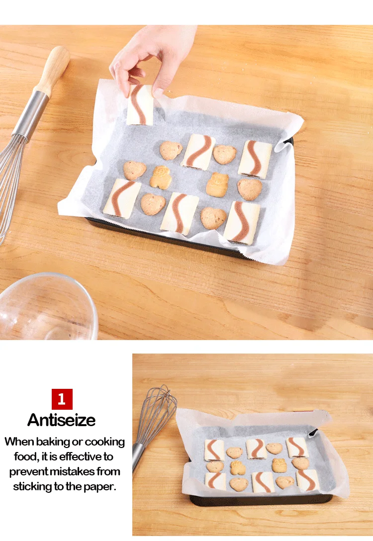 New Products High Temperature Baking Parchment Paper Customized ...