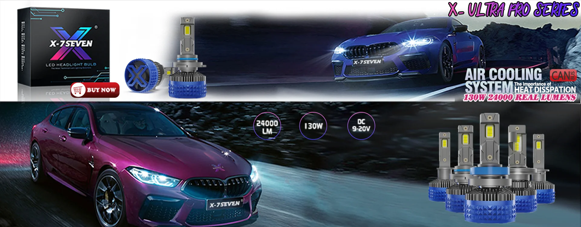 GUANGZHOU X-7SEVEN CO., LIMITED - Led headlight bulb, led work lights