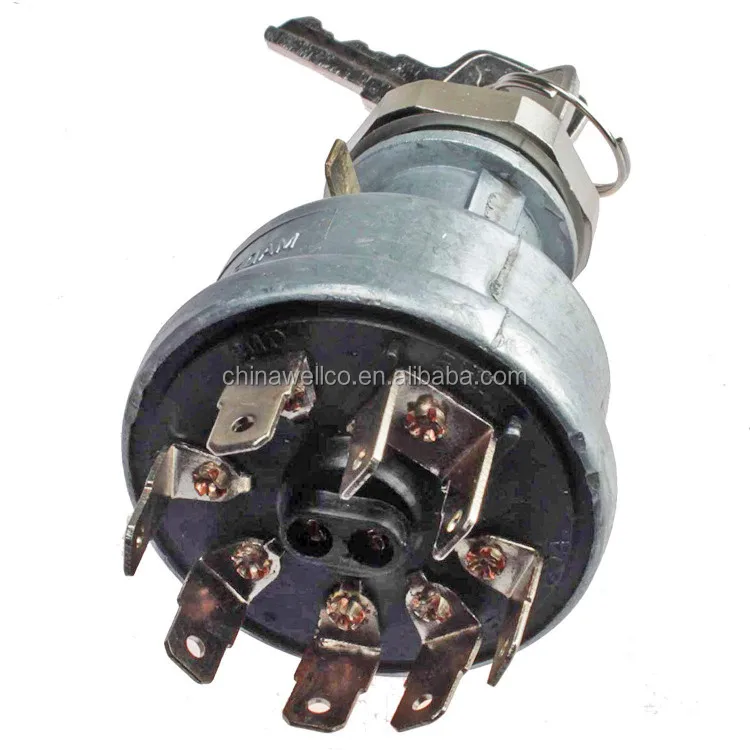 Ignition Rotary Switch Re45963 With Keys For Tractor 4500 4300 4400 ...