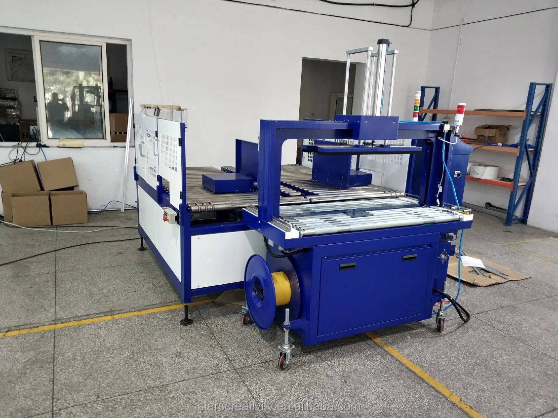 5mm Fully Automatic Corrugated Cardboard Strapping Machine - Buy ...