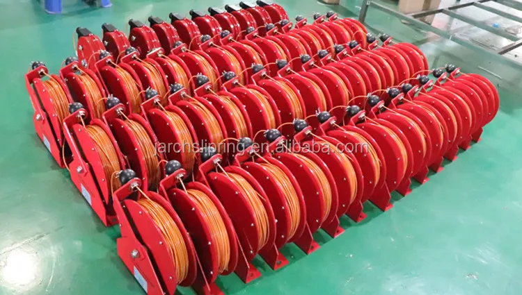 Retractable Static Grounding Cable Reel for Tanker Truck - 100 ft Heavy ...