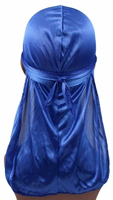 Couples Print Brown Cartoon Velvet Silky Durag And Bonnet Set Custom ...
