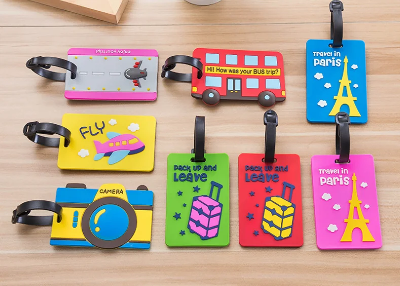 Custom Design Travel Luggage School Bag Name Id Badge Tag - Buy Name Id ...