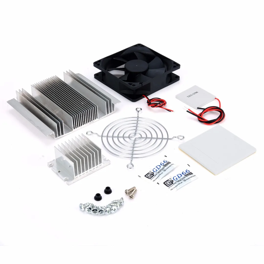 DIY Heatsink Thermoelectric Peltier Cooling System Kit
