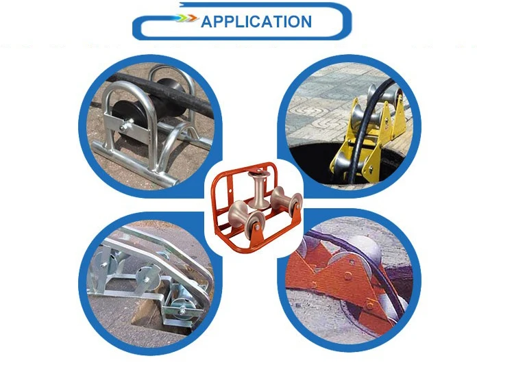 Cable Pulley Cable Roller With Aluminum Nylon Wheel/Cable Pulling ...