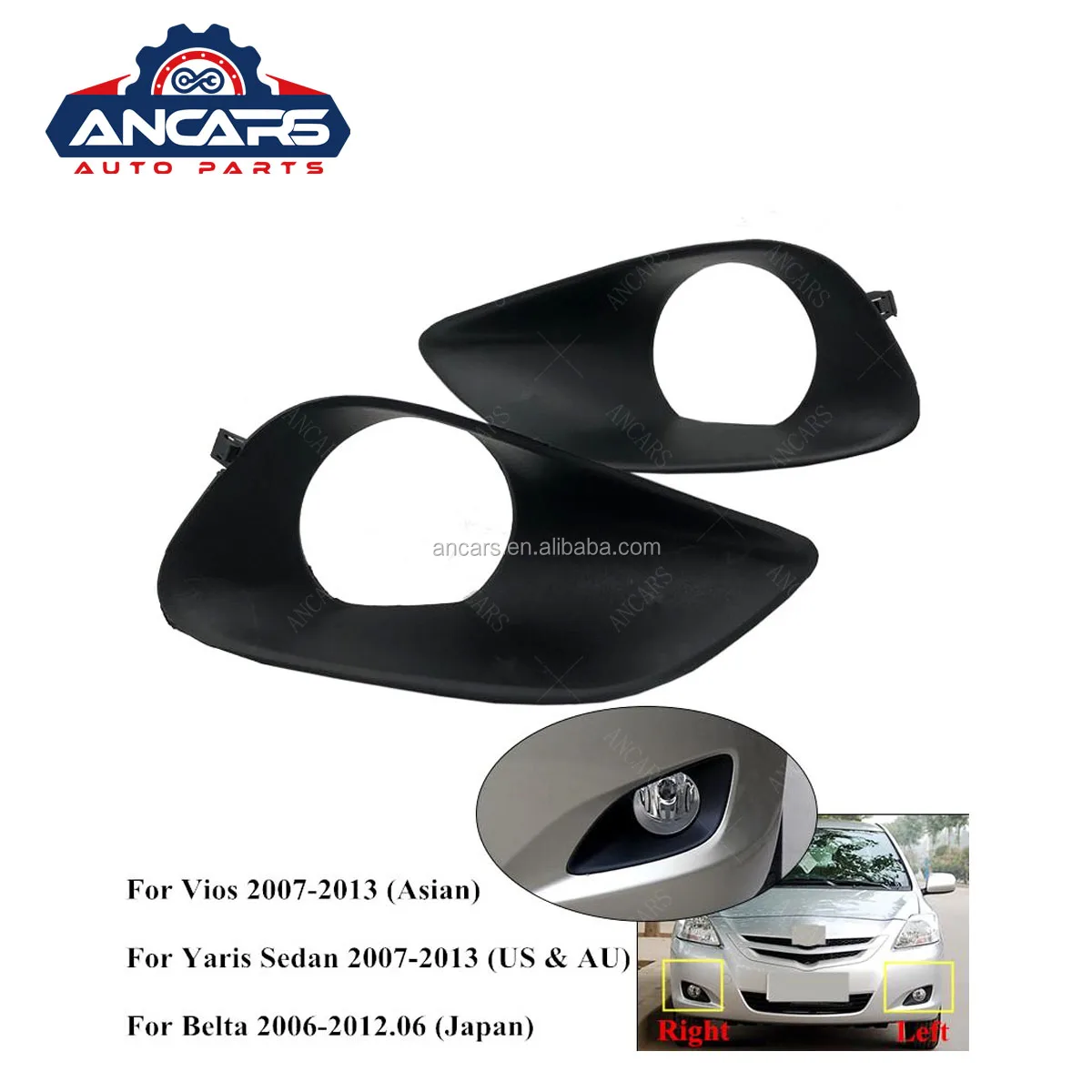 Auto Parts Body Parts Fog Lamp Set for VIOS 2008 Fog Light Set Fog Lamp ...