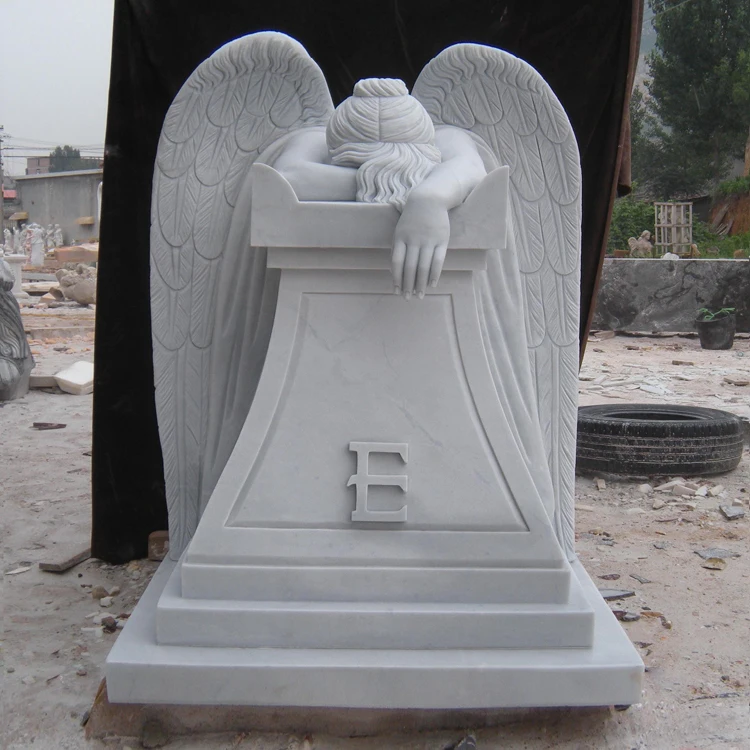 Famous Marble Weeping Angel Tombstone - Durable & Stylish