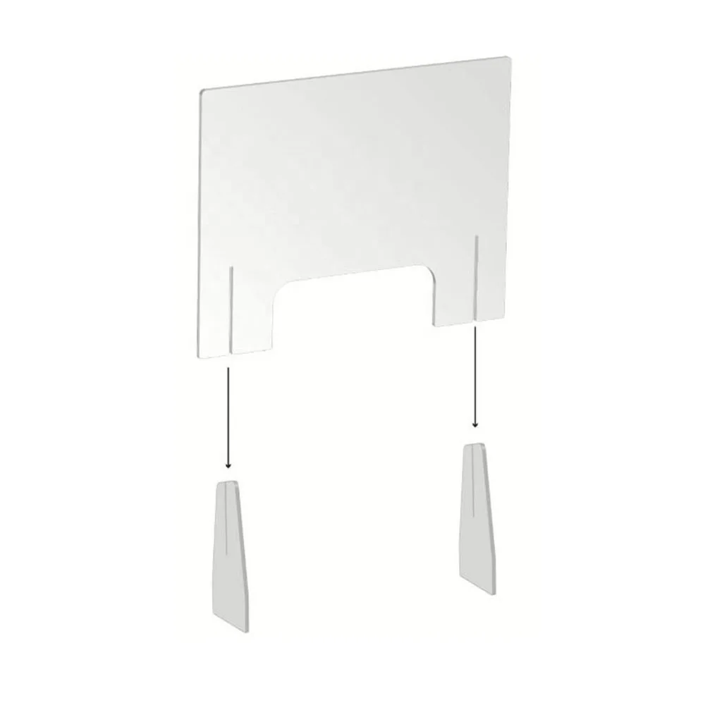 Clear Acrylic Plexiglass Shield,Barrier Protects Employees Against ...