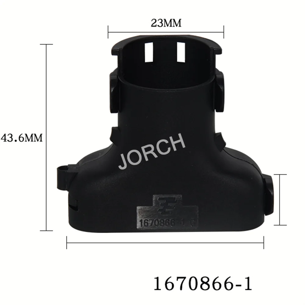 Te Connectivity 汽车重型连接器盖罩 Hdscs 后壳 Mcp 系列 180 Amp Mcp 插座外壳 1670866-1 ...