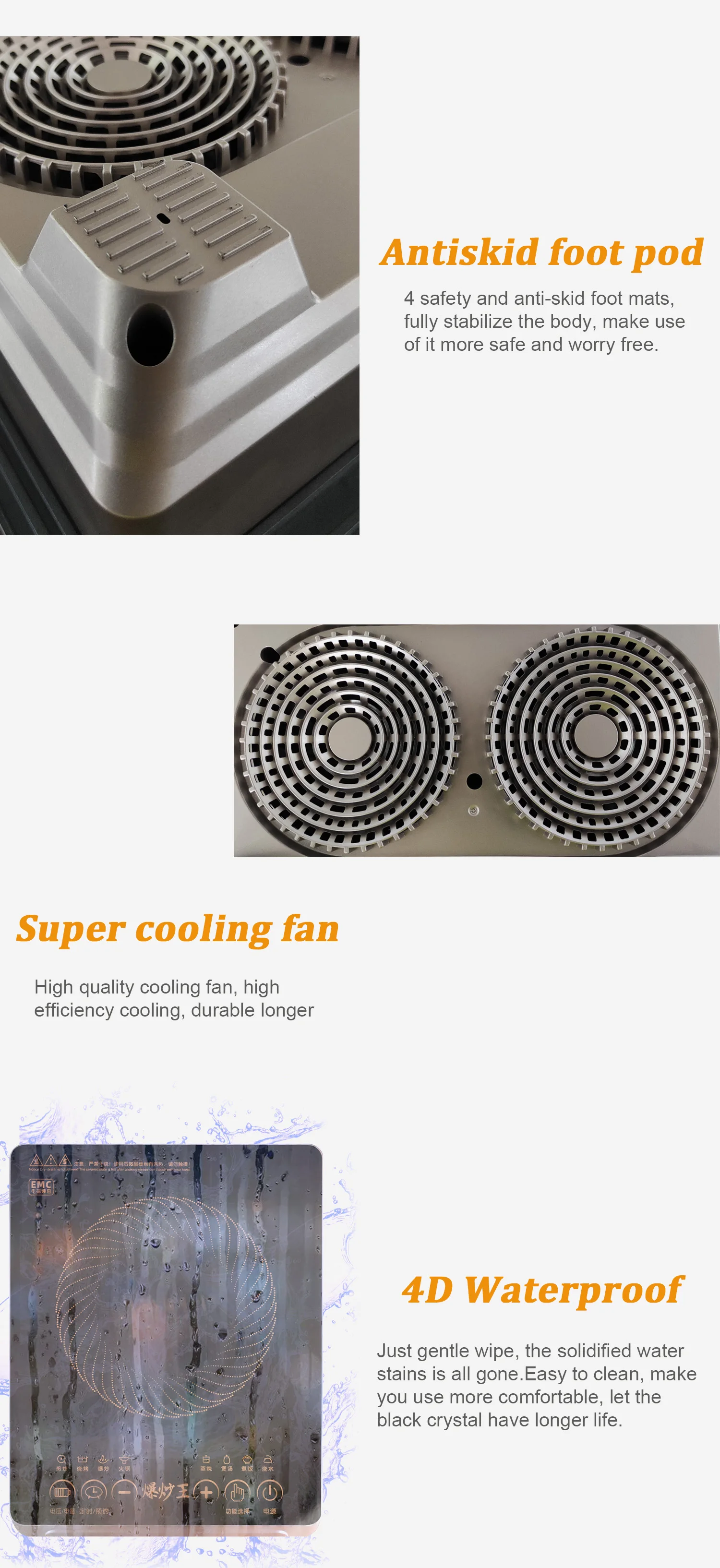 Alpha Electric Chula Stove - High Power Induction Cooktop