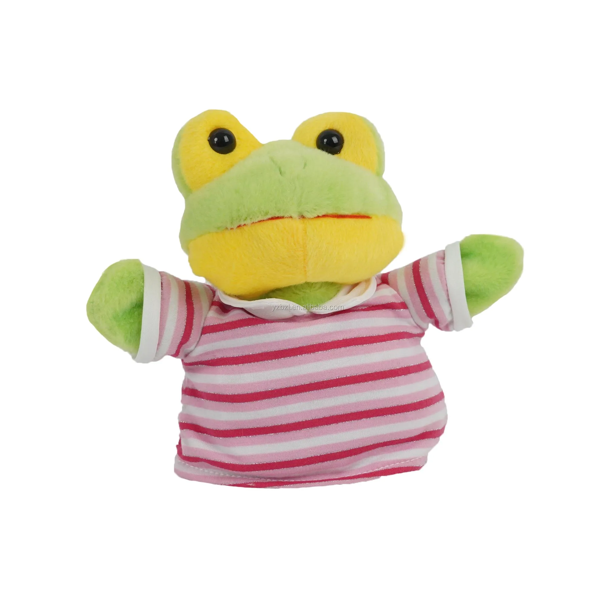 Boneca De Dedo De Mão De Sapo De Pelúcia,Boneco Fofo De Dedo Para ...