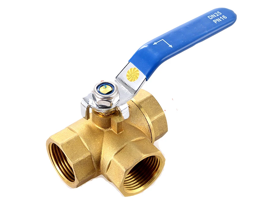 T/L Type Brass 3 Way Gate Valves - High Pressure Solutions