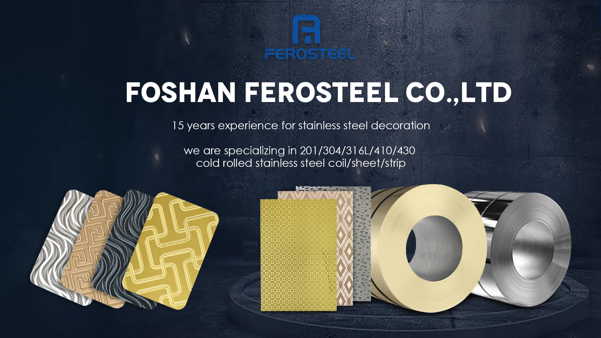 Titanium Decorative Gold 304 Stainless Steel Sheet