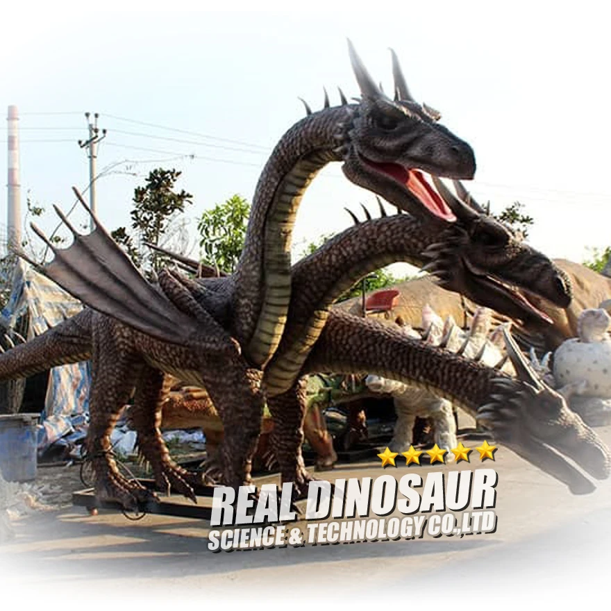 Theme Park Dragon Model - Animatronic Western Dragons
