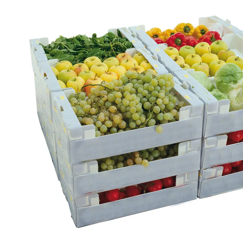 Coroplast Stackable Storage Box PP Plastic Container for Fruits and ...