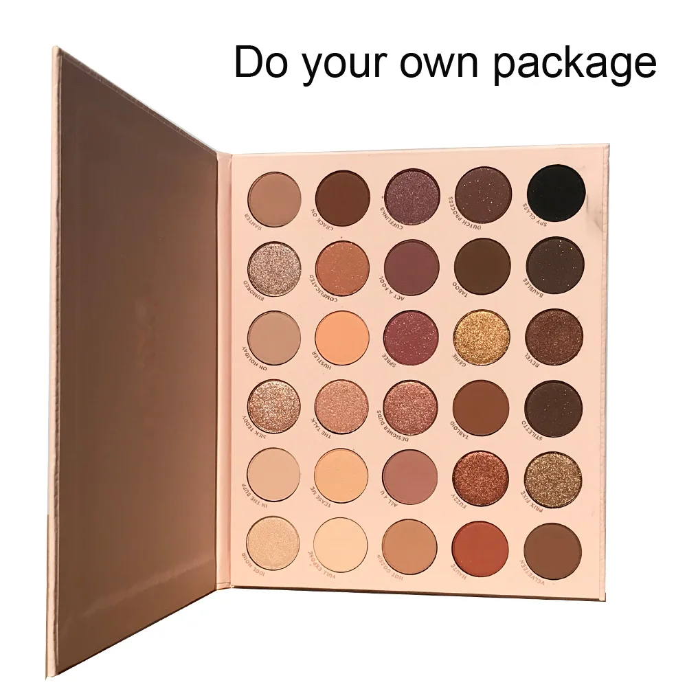 30 Nude Color Custom Eyeshadow Palette| Alibaba.com