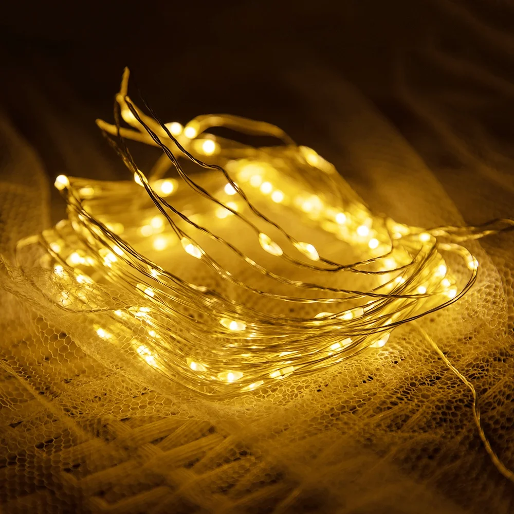 Bolylight Mini Copper Wire Light Fairy Led String Lights With Battery ...