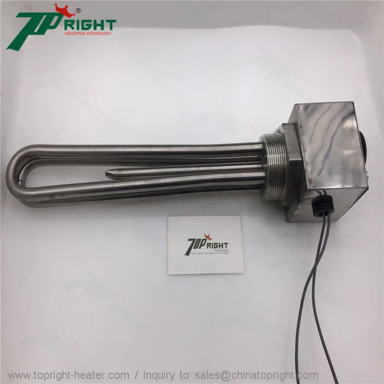 3-phase Heating Element 380v 5.5kw 500mm Immersion Water Heater With ...