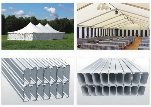 Top China Profile Aluminium For Tent Buyer / Aluminium Profile Tent ...