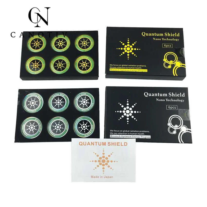 Fusionexcel EMF Quantum Shield Gold Silver Anti-Radiation Sticker
