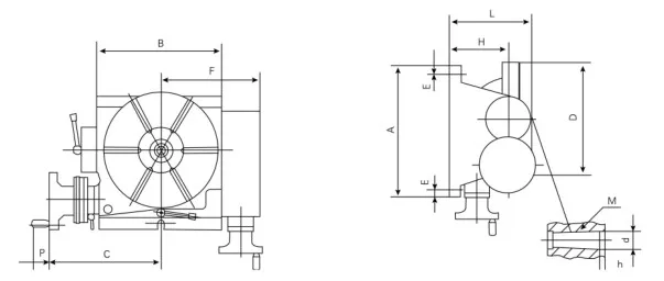 Manual Rotary Table TSK250/TSK320 - Precision and Durability