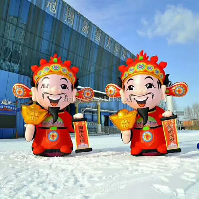 Inflatable God of Wealth - Chinese New Year Decor Balloons
