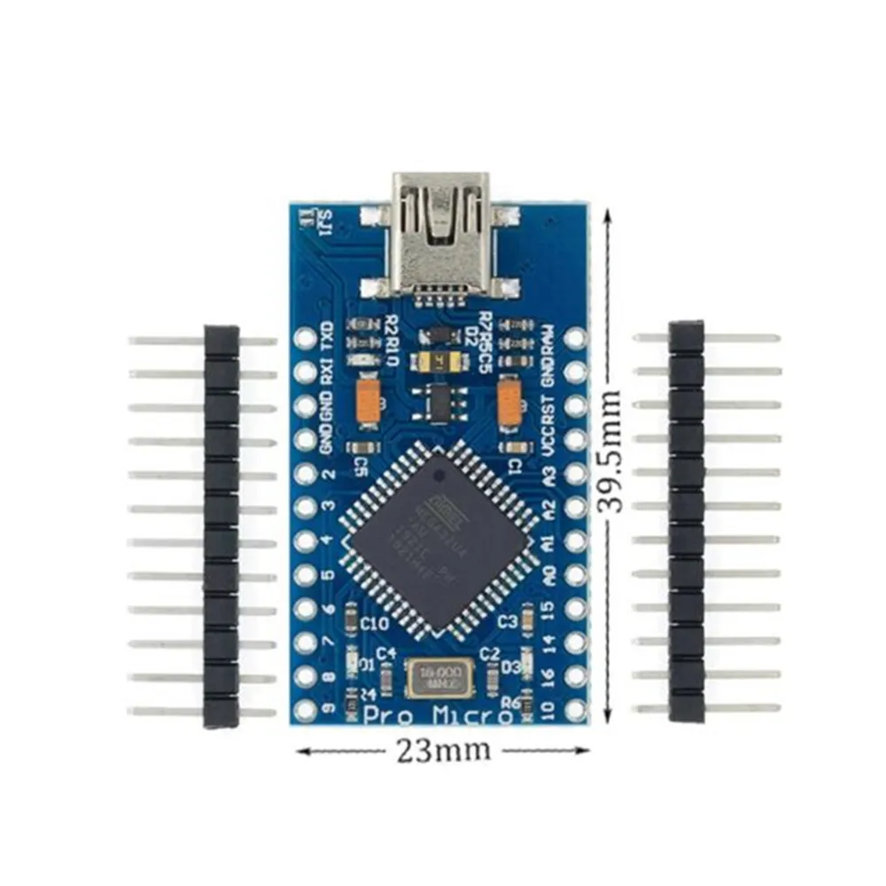 Taidacent Atmega 32u4 Controller Bootloader Module Replace Pro Mini Usb ...