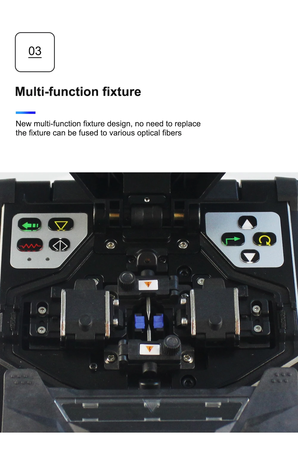Ftth Automatic Optical Fiber Fusion Splicer Single Mode Handheld Fiber ...