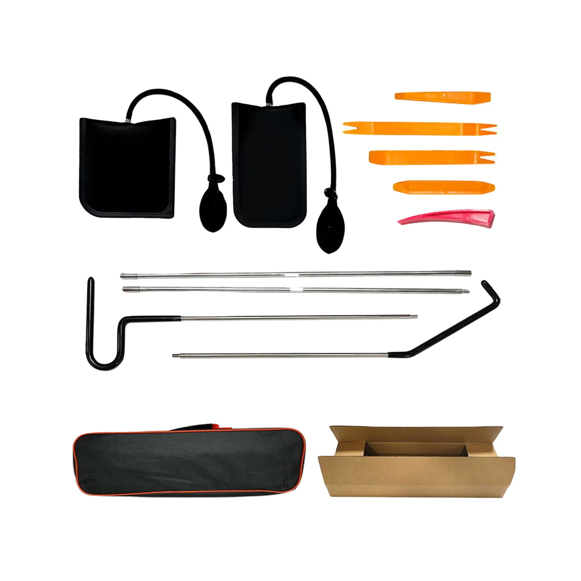 Locksmith Supplies Tools Professional Automotive Car Lockout Kit With ...