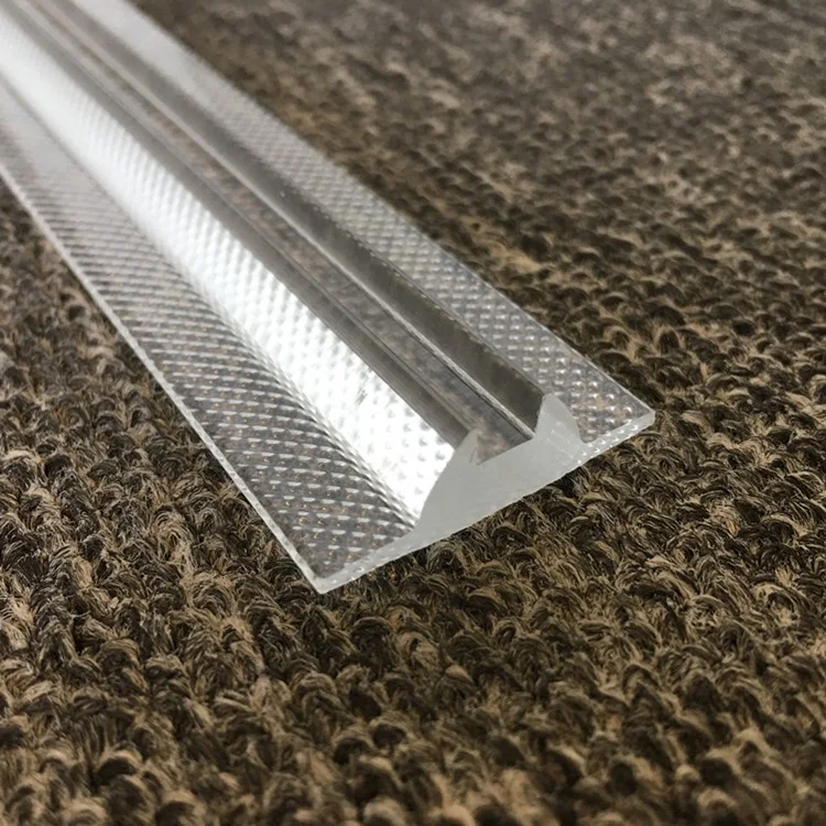 60 Degree Extruded Optical Linear Pmma Lens With Embossed Effect - Buy ...