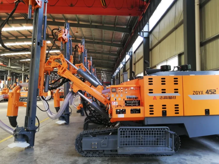 Coal Mine Pneumatic Roof Bolter /anchor Bolt Drilling Machine ZGYX-420S ...