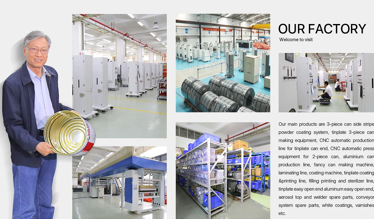 Jorson Technology Co., Ltd. - Side Stripe Powder Coating System/Can Top ...