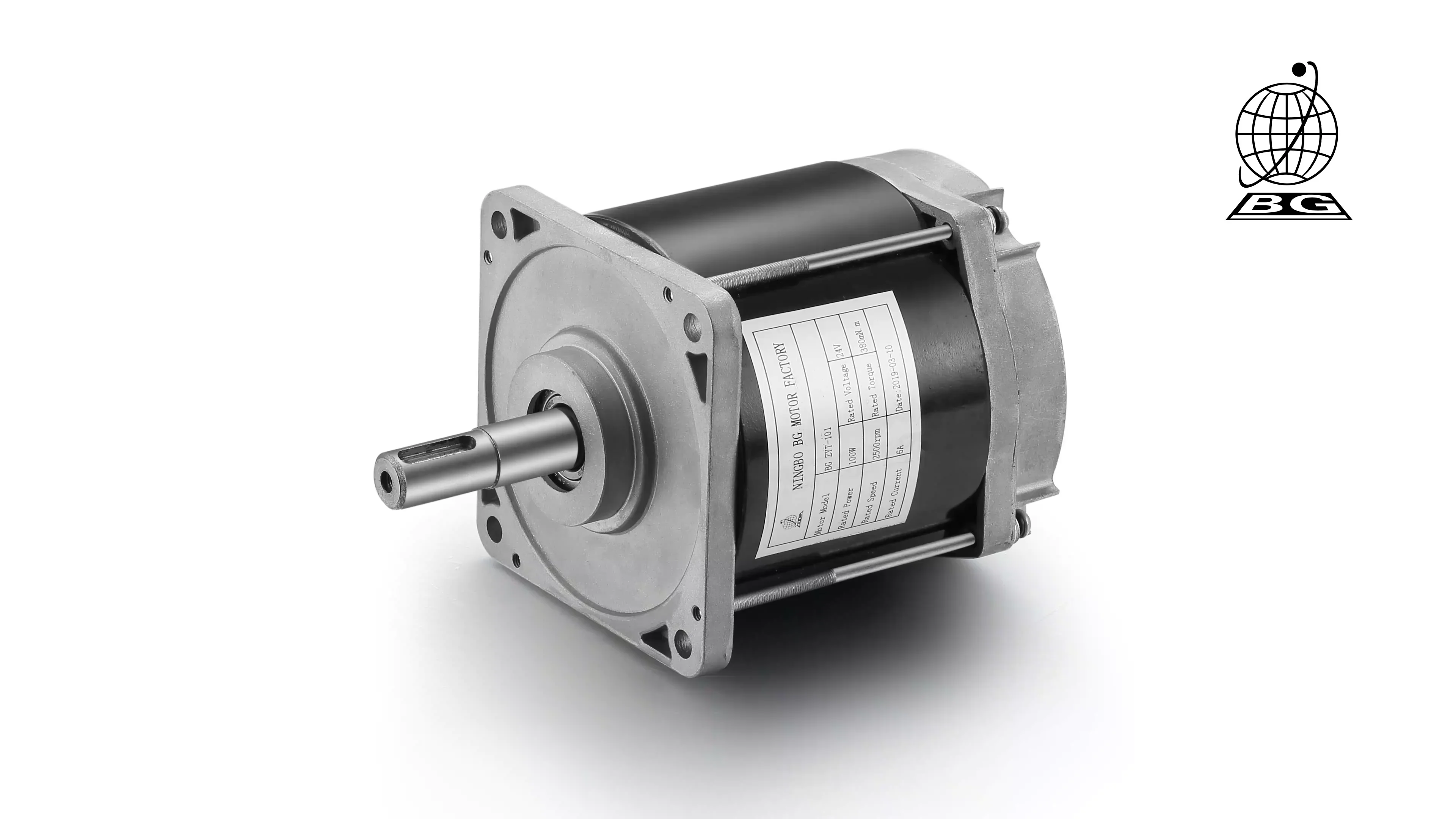 Factory Electric 101mm Motor 24v 19a 300w 3000rpm High Speed Custom ...