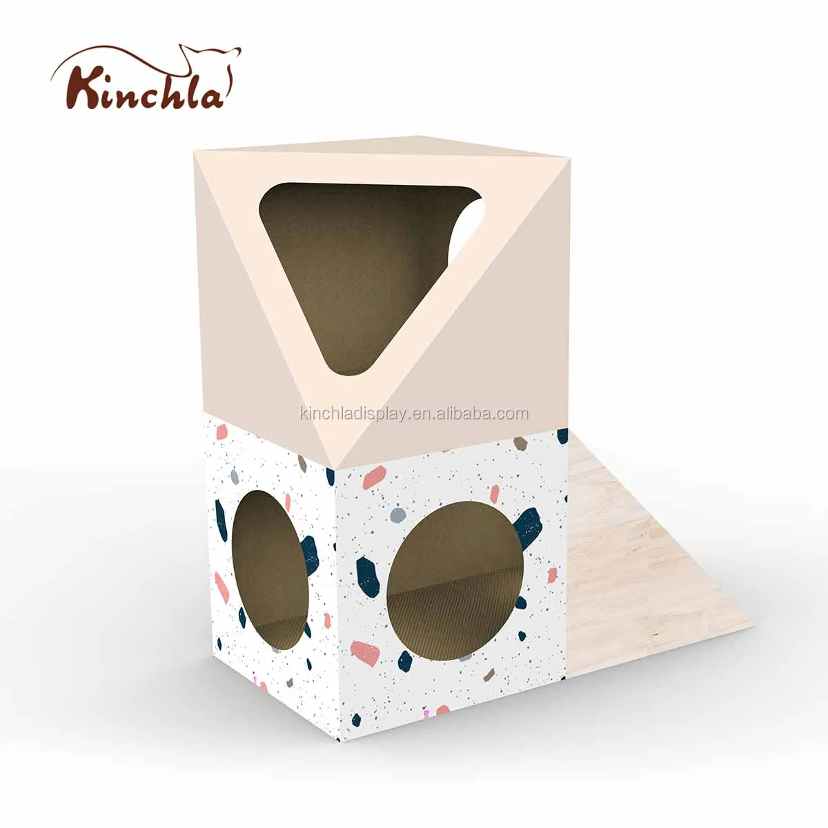 New Premium Design Oem Odm Portable Foldable Corrugated Cardboard Cat ...