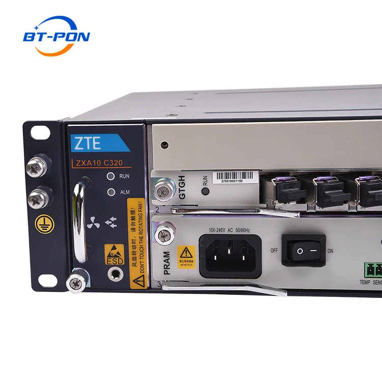 Zte C320 Olt With Sfp C 16 Ports Gpon Full Set Zxa10c C350 Original Ont For Module Zyxel ...